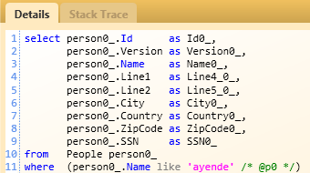 NHibernate Mapping Named Queries And Ayende Rahien
