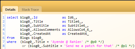 NHibernate Queries Examples Ayende Rahien
