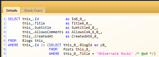 Nhibernate Queries Examples Ayende Rahien