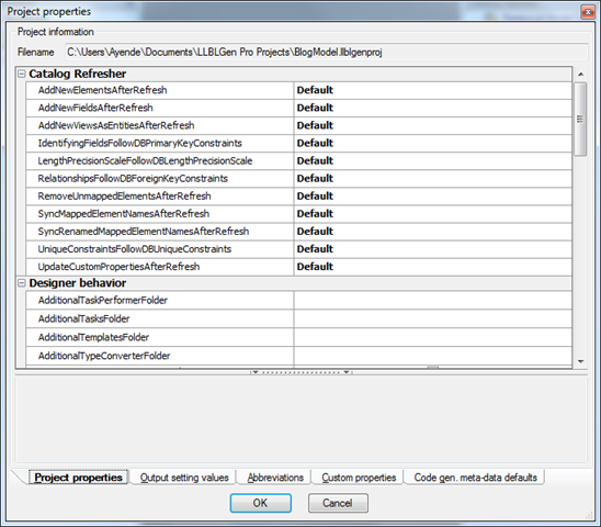 NHibernate Tooling Review: LLBLGen Pro 3.0 - Ayende @ Rahien