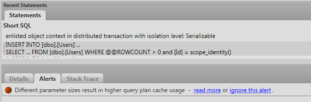 UberProf new feature: Query Plan Cache Misuse - Ayende @ Rahien
