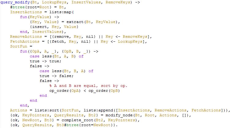 More CouchDB reading: btree:query_modify - Ayende @ Rahien